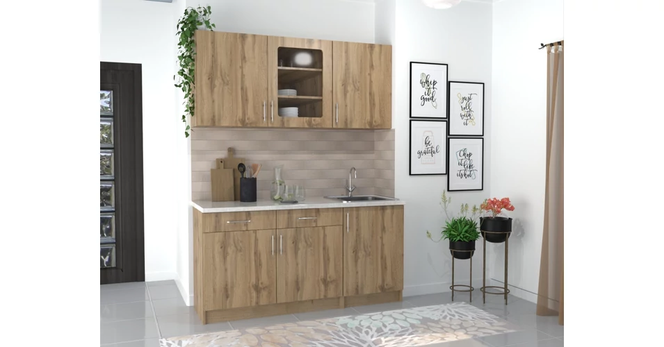 Panel 165cm BL konyhabútor - C08 - ShopRenter Demo áruház